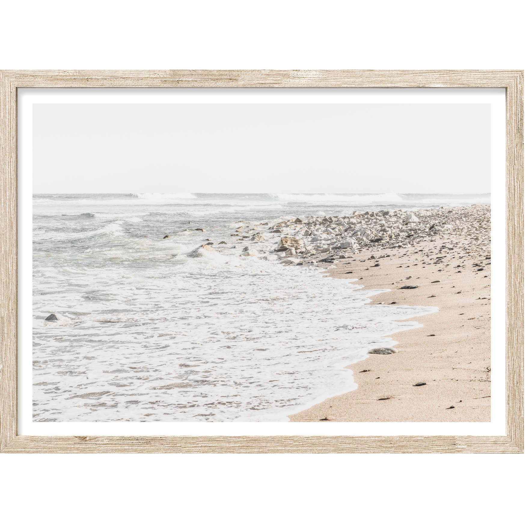 Hams Beach III | Coastal Wall Art | Canvas Print or Art Poster – ARRTOPIA