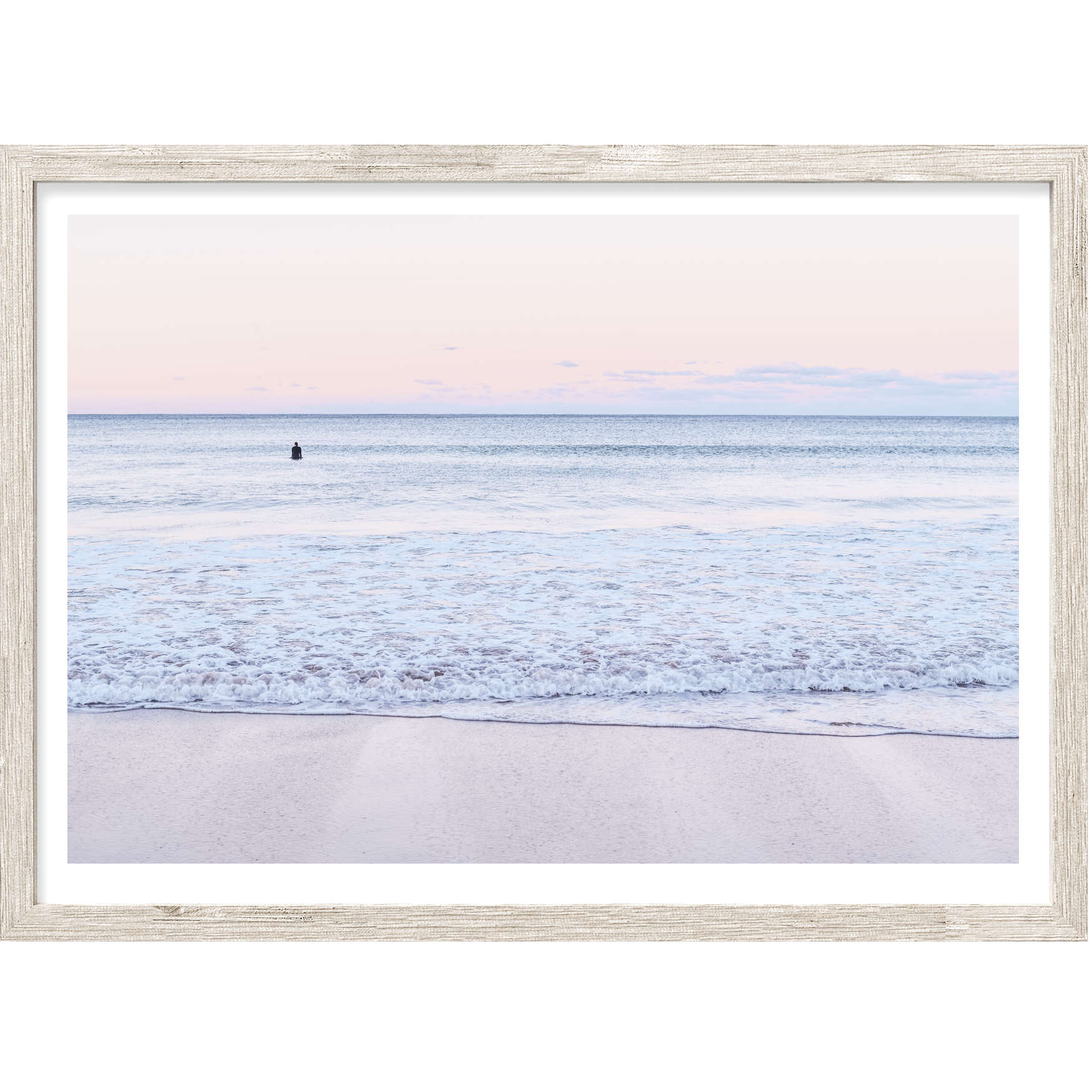 Lonely Surfer | Coastal Wall Art | Canvas Print or Art Poster – ARRTOPIA