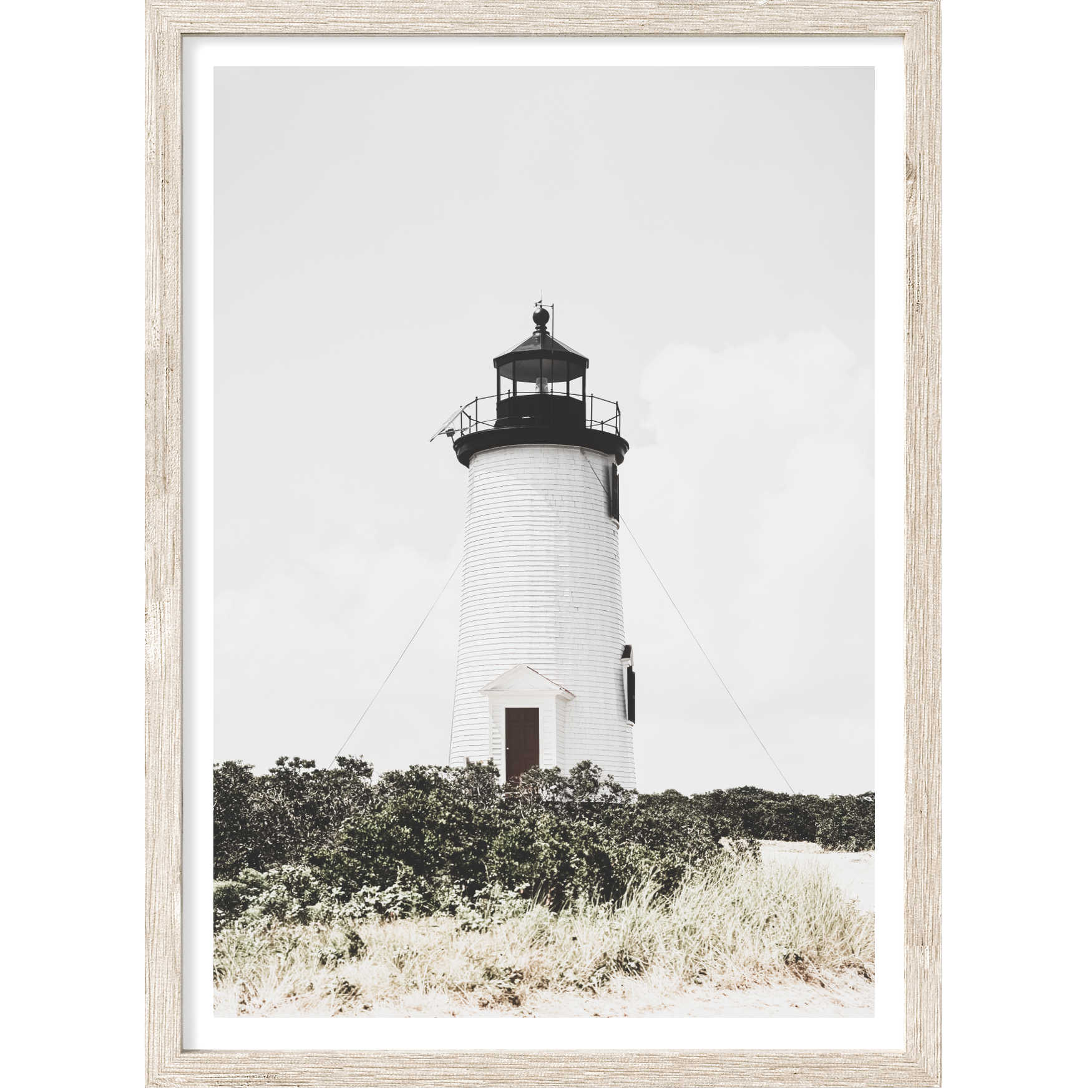 Cape Poge Lighthouse | Coastal Wall Art | Canvas Print or Art Poster ...