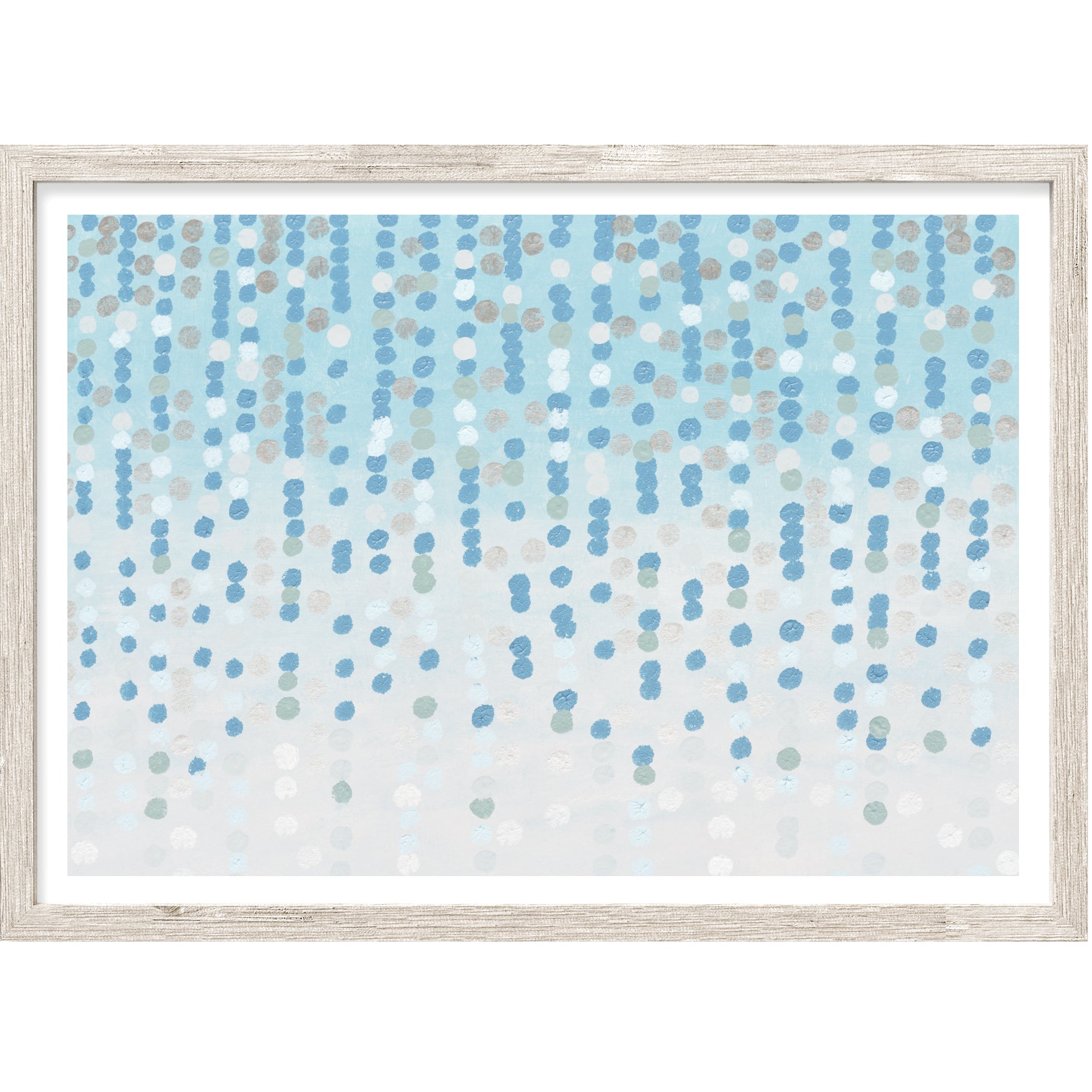 Snowfall Abstract | Abstract Wall Art | Canvas Print or Art Poster ...